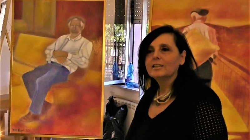 Castel di Lucio, inaugurata la mostra dell’artista Anna Napoli – VIDEO ...