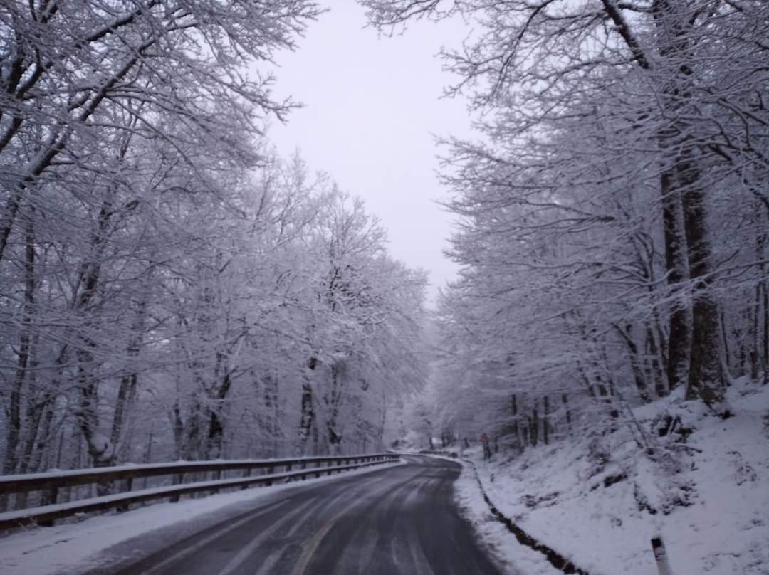 Il 2020 si chiude con la neve, imbiancati i Nebrodi