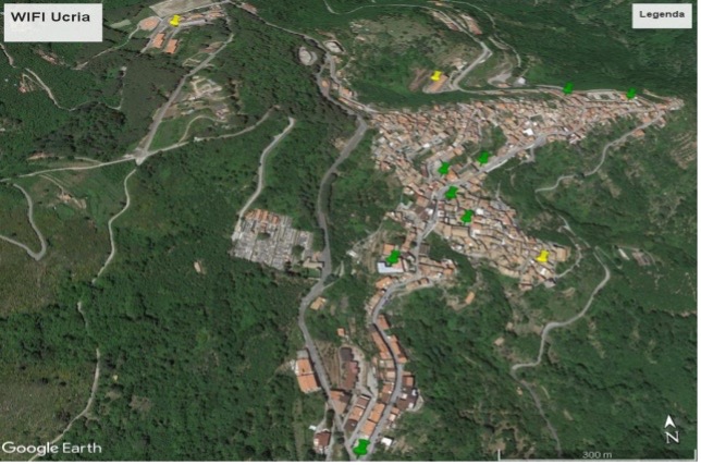 Ucria, in arrivo tre nuovi punti Wi-Fi gratuiti