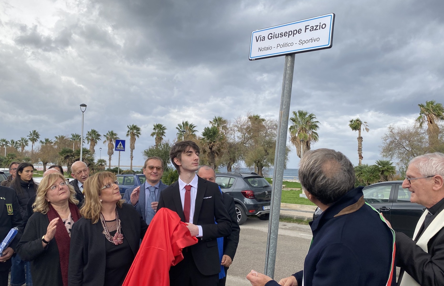 A Sant'Agata intitolata una strada al notaio Giuseppe Fazio