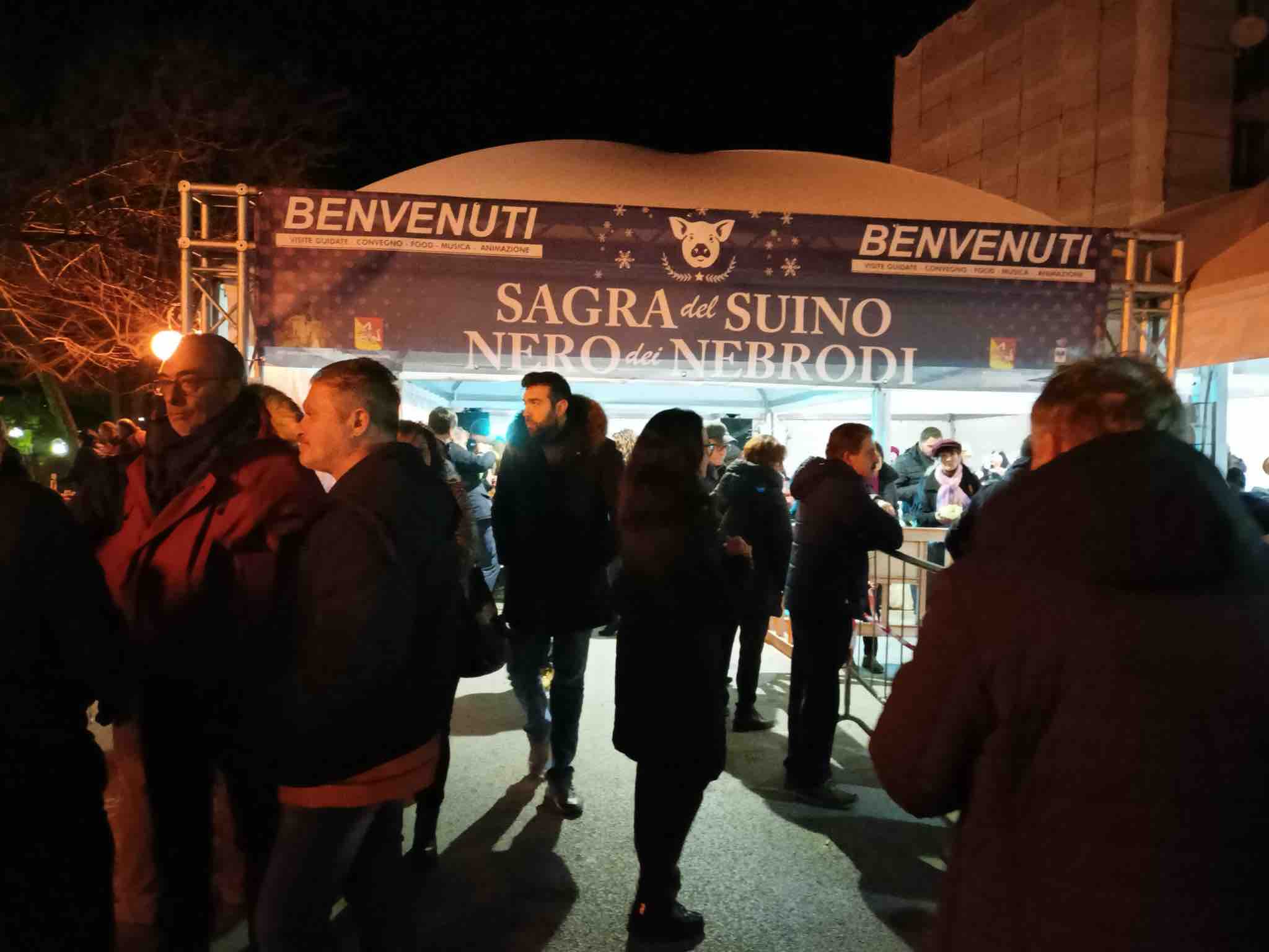 Sinagra, boom di visitatori alla Sagra del “Suino nero dei Nebrodi”
